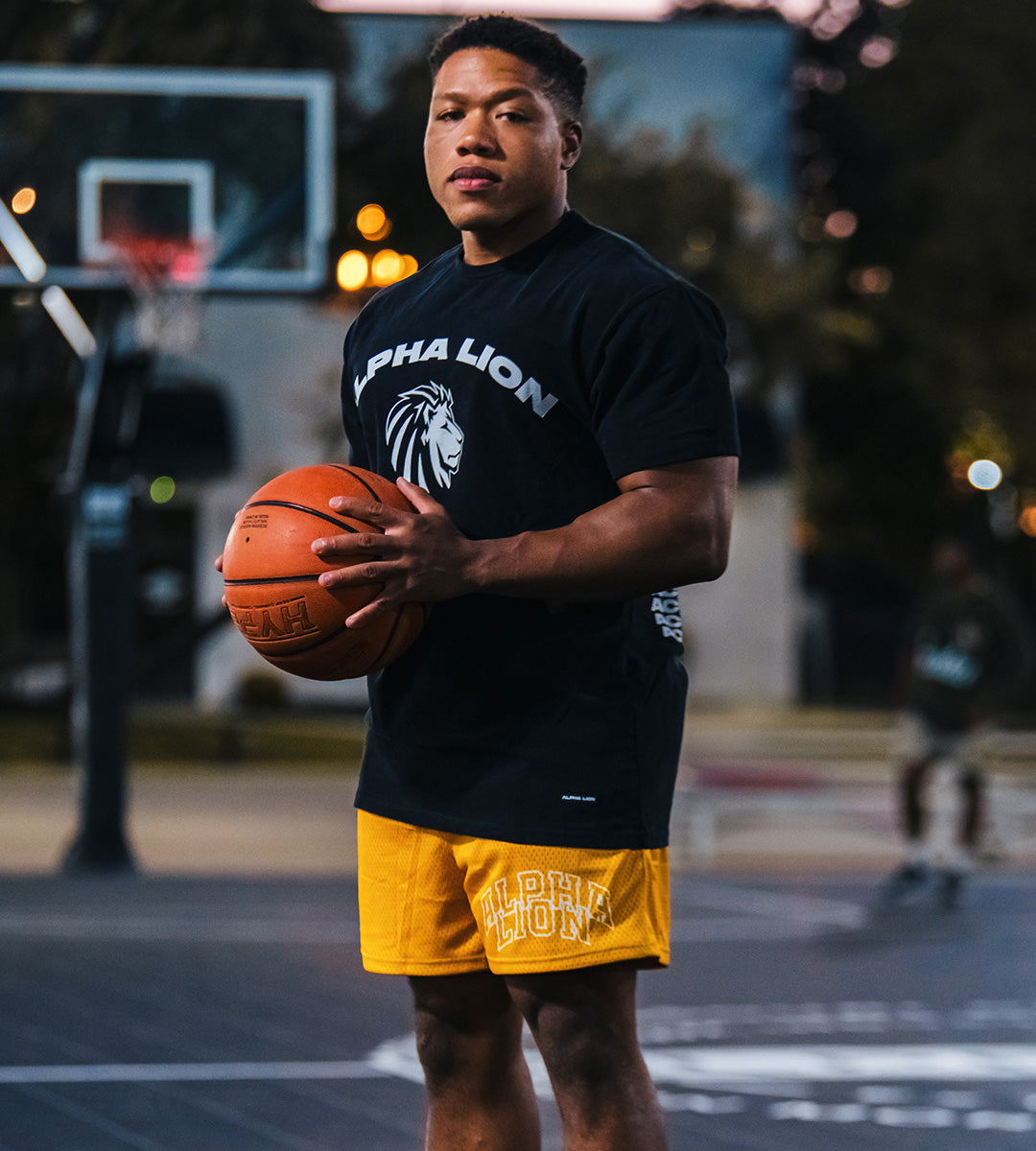 Legacy Mesh Shorts | "Varsity" – Alpha Lion