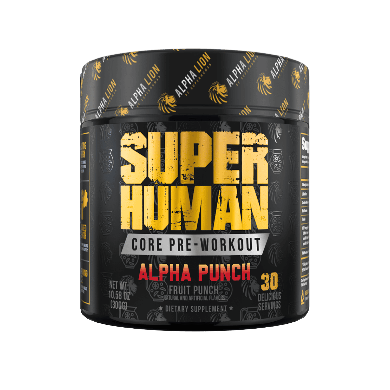 SUPERHUMAN® EXTREME - Extreme Energy Pre-Workout Formula – Alpha Lion
