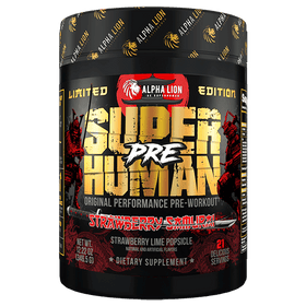 SuperHuman Pre - Pre Workout Supplement – Alpha Lion