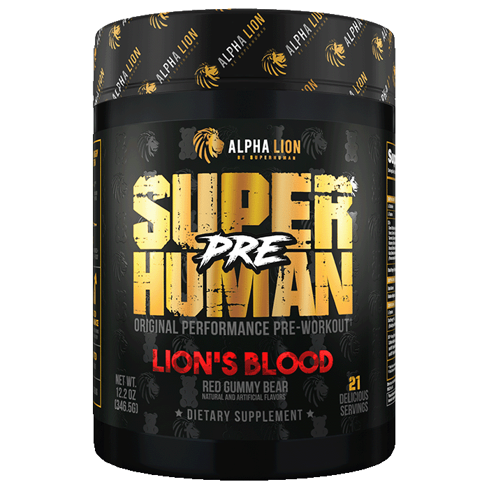 SUPERHUMAN® EXTREME - Extreme Energy Pre-Workout Formula – Alpha Lion